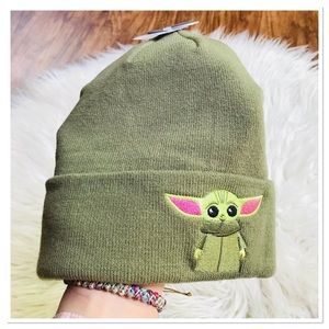 Disney | Accessories | Disney Stars Baby Yoda Mandalorian Knit Beanie ...